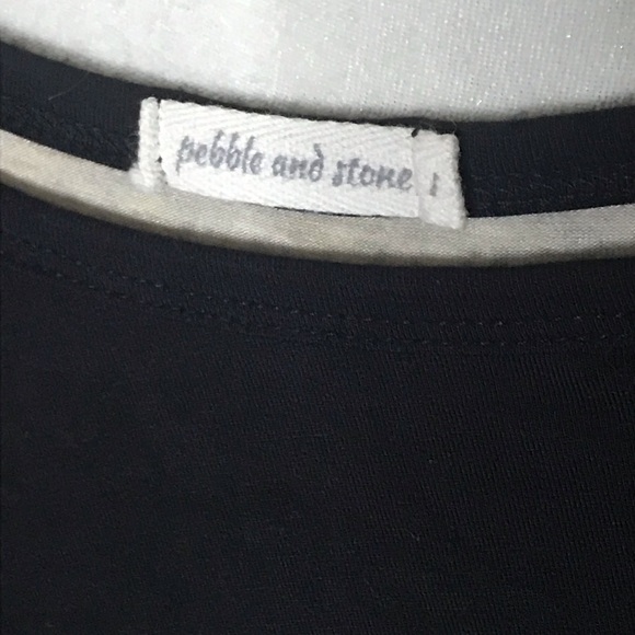 Anthropologie | Tops | Anthro Pebble And Stone Two Tone Asymmetric ...